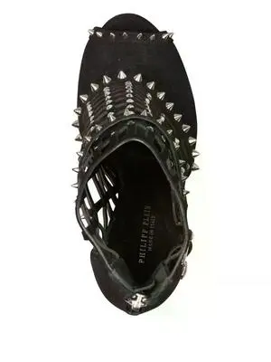 Philipp Plein 12mm Suede Sandals
