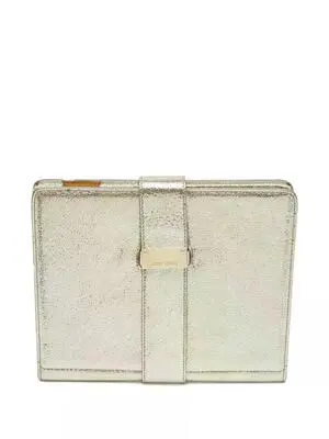 JIMMY CHOO Foil Leather Tablet Case - Silver