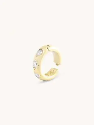 JENNA BLAKE 18k Gold And Diamond Ear Cuff - One-color