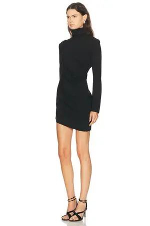 TOTEME High Neck Twist Dress
