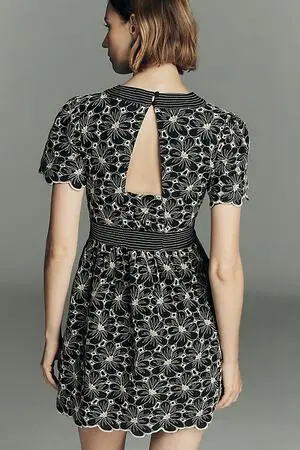 Maeve Cotton Lace Mini Dress