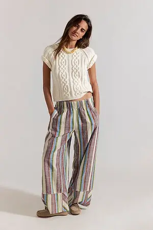 Free People Stripes Pants For Women