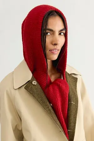 Free People Extra Large Balabonnet - Cherry