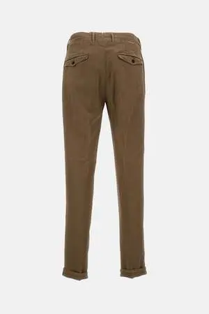 Incotex Tapered Fit Trousers - Brown