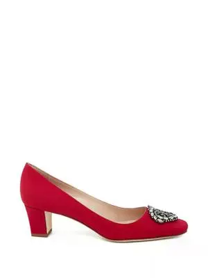Manolo Blahnik Block Heel Pumps