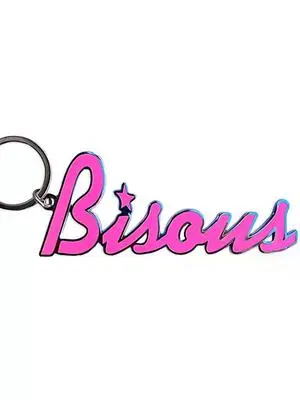 BISOUS SKATEBOARDS Lettering Keyring