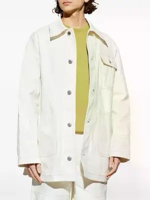 AMI Paris Shirt Jacket With Chest Pocket
