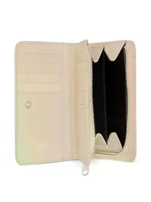 LANCEL Zipped Quilted Compact Wallet