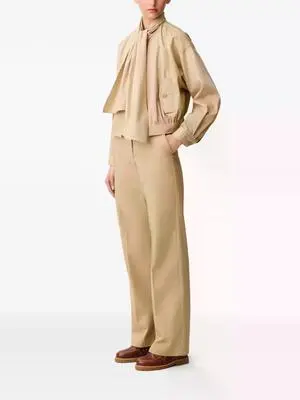 Claudie Pierlot Self-tie Short Trench Jacket