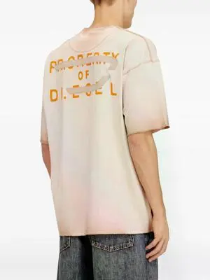DIESEL® T-look Raw-trim T-shirt