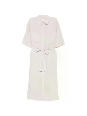 Gant Belted Midi Shirt Dress