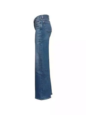 7 For All Mankind Five-pocket Straight Jeans