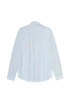 LES DEUX Konrad Striped Shirt - Blue
