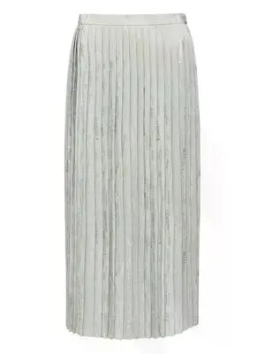 MAISON MARGIELA Pleated Straight Skirt