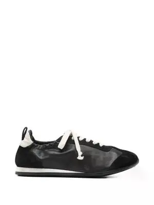 UMA WANG Lace-up Sneakers - Black