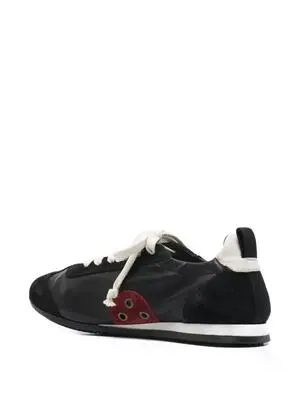 UMA WANG Lace-up Sneakers - Black