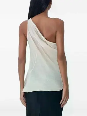 Rick Owens Asymmetric Draped Top - Neutrals