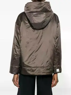 Max Mara Hooded Zip Jacket - Brown