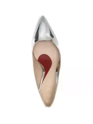 Liu Jo Laminated Mirrored Pumps - Silver