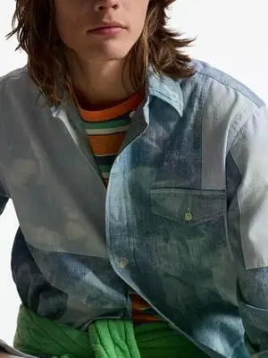 Polo Ralph Lauren Patchwork Buttoned Shirt