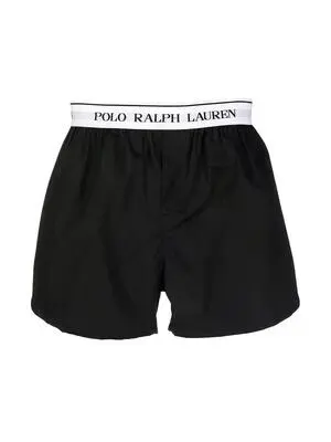 Polo Ralph Lauren Logo-waistband 3-pack Boxer Shorts - Black