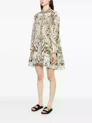 Camilla Lady Lionheart Tiered Short Dress