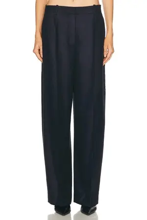 TOTEME Wide Flannel Trousers