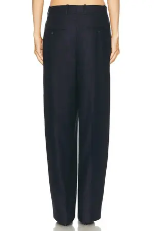 TOTEME Wide Flannel Trousers