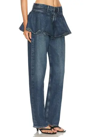 AGOLDE Peplum Jeans