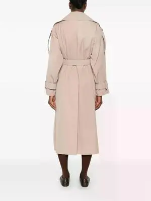 Sportmax Belted Double-breasted Trench Coat