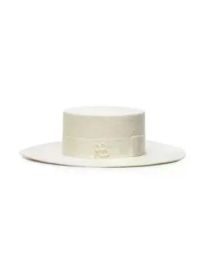 Ruslan Baginskiy Double-chain Strap Boater Hat