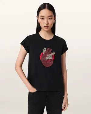 Hearts T-shirts For Women