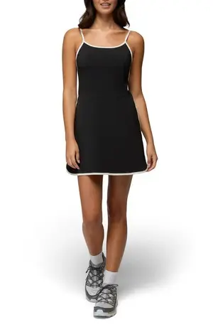 Prana Railay Scallop Mini Dress - Black