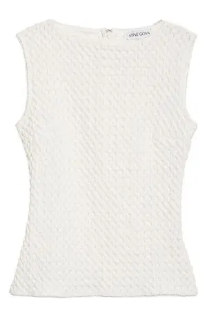 Stine Goya Boatneck Sleeveless Top