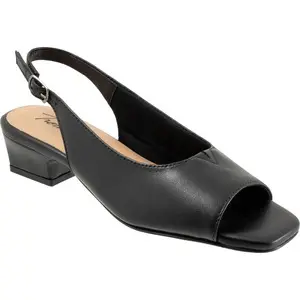 Trotters Dawn Slingback Sandal - Black