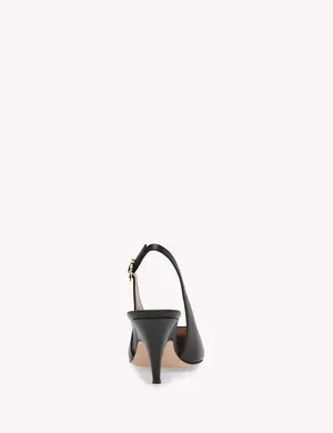 GIANVITO ROSSI Sofia Sling 70 - Black - Calf