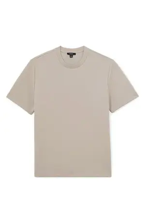 REISS Bradley Crewneck T-shirt - Stone