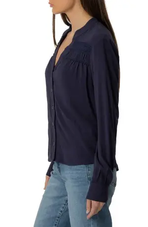 Kut From The Kloth Adrie Lace Trim Top
