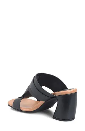 KORK-EASE® Brynn Mule Sandal - Black Leather