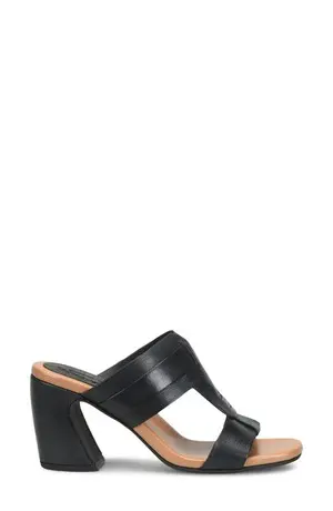 KORK-EASE® Brynn Mule Sandal - Black Leather