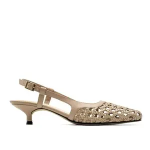 ALTA Fiamma Craft Heels - Almond