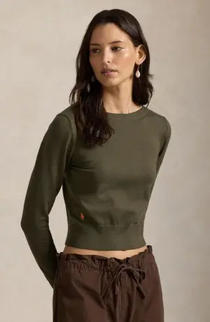 Polo Ralph Lauren Bateau Neck Slim-fit Sweater