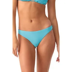 PQ Teeny Ruched Bikini Bottom - Kai