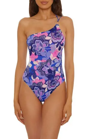 BECCA By Rebecca Virtue Lanai Strappy Rib One-piece Swimsuit