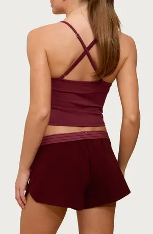 EDIKTED Cross Back Crop Tank