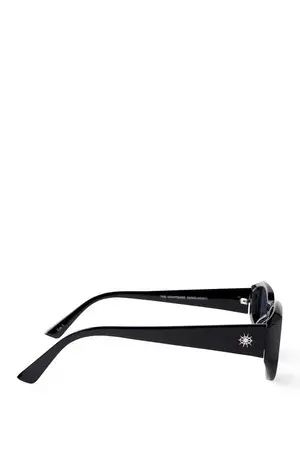 COTTON ON Nightmare Cat-eye Sunglasses - Black Black