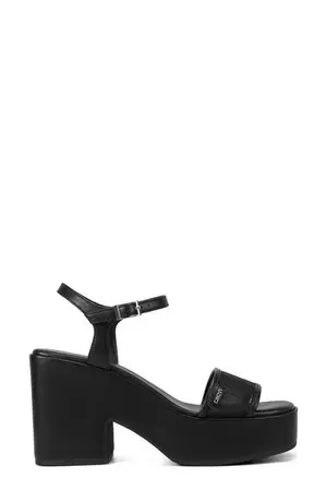 Dkny Mavelle Ankle Strap Platform Sandal