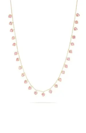 DEAN DAVIDSON Cherie Heart Charm Necklace - Pink
