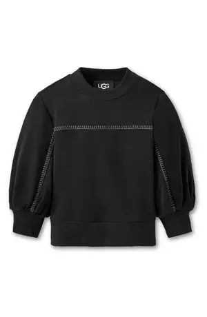 UGG Classic Puff Sleeve Top - Black