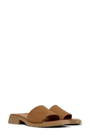 Camper Leather Slide Sandal